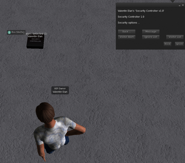 Second Life Marketplace - Security Controller v1.0 - Keep your house safe!